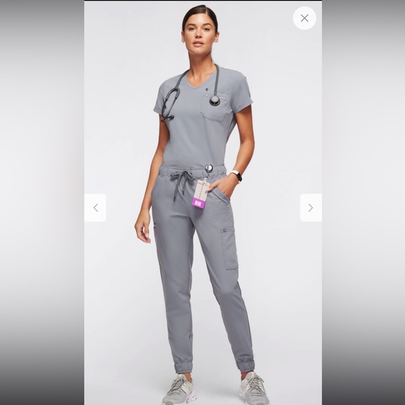 Jaanuu | Other | Jaanuu Scrub Set Gray | Poshmark